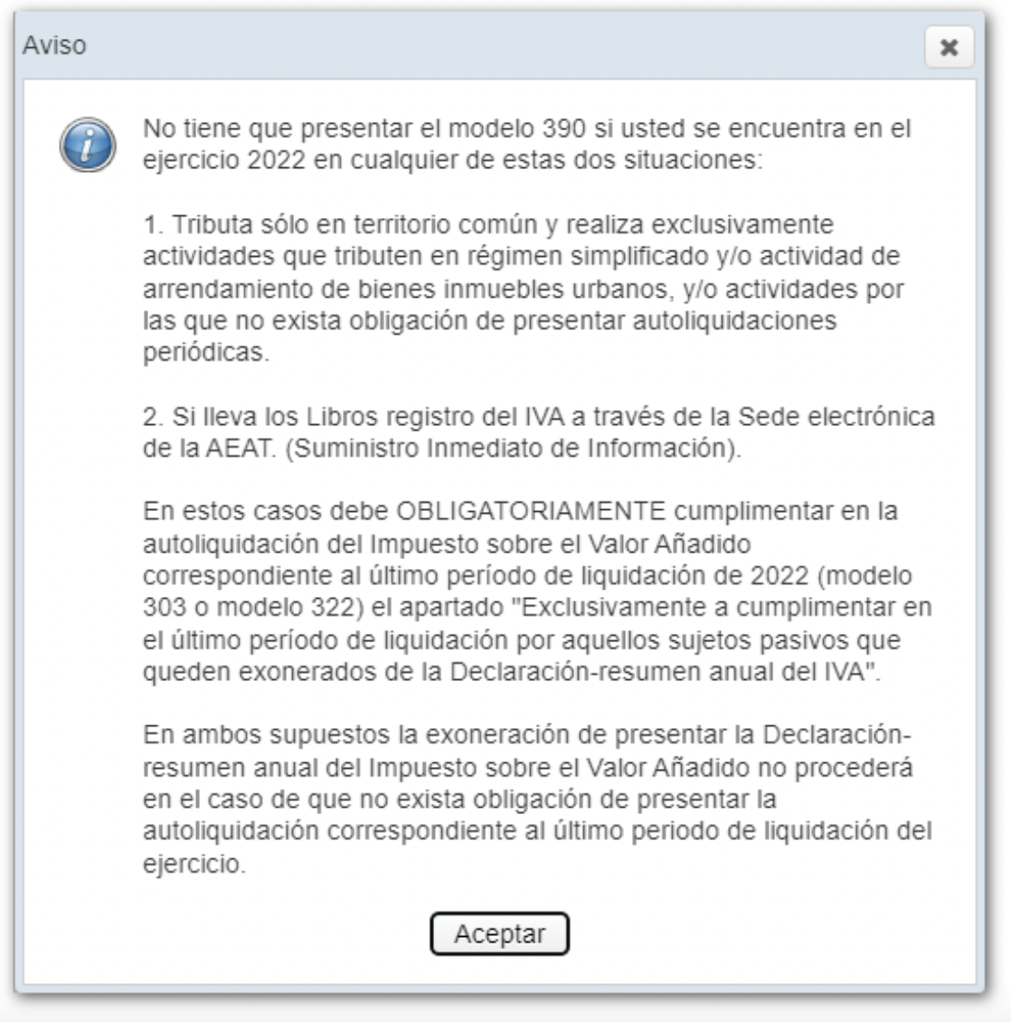¿Qué es el modelo 390 o declaración-resumen anual del IVA?